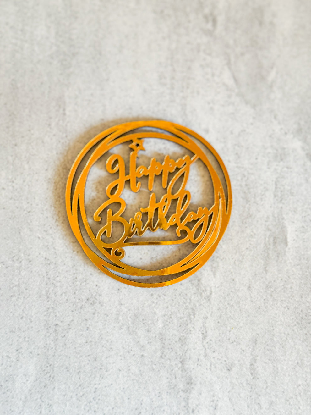Topper Happy Birthday – Lima Floral & Co.