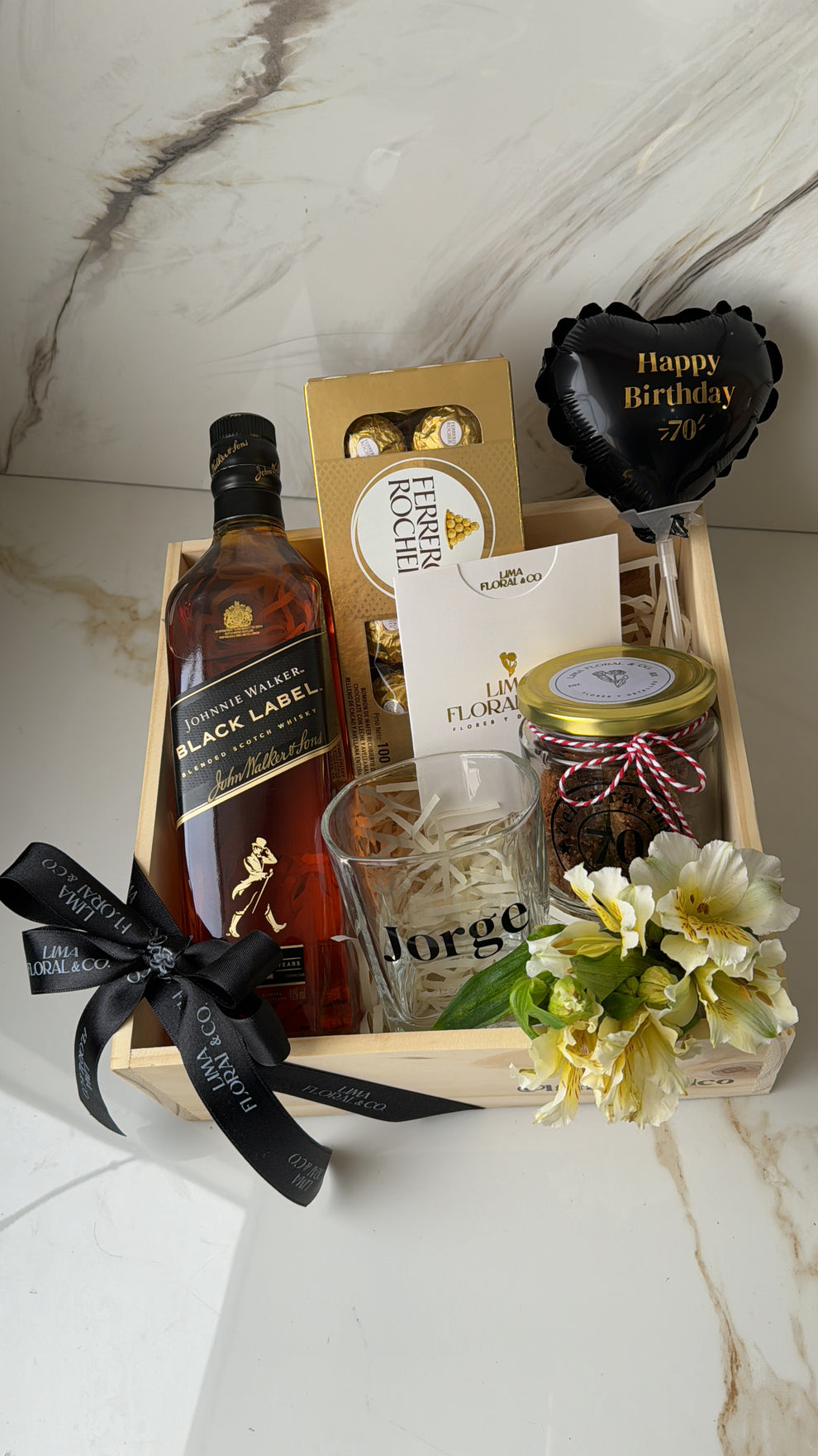 Black Label Gift Box – Lima Floral & Co.